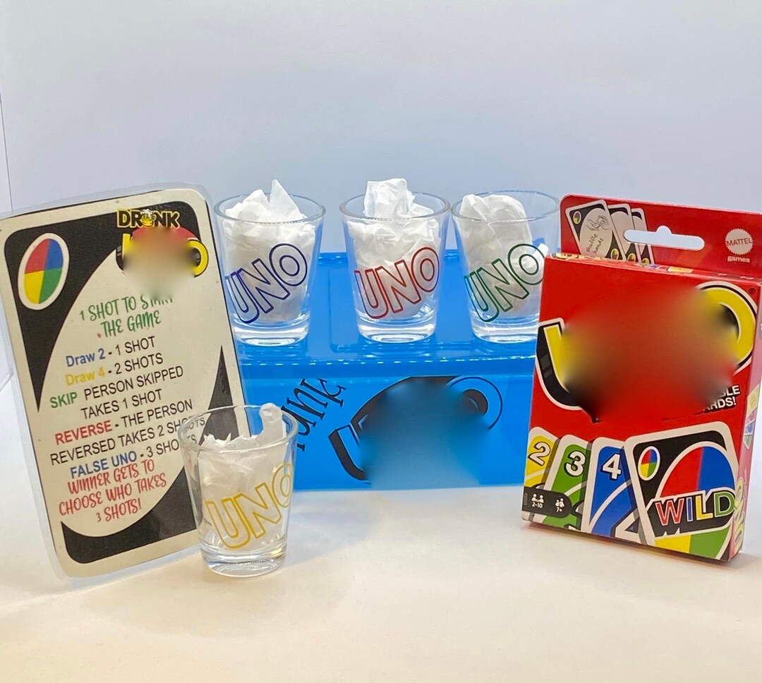 Adult Drinking Card Game U N O Personalized - Etsy