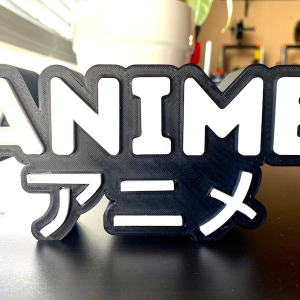Anime Plaque - Etsy