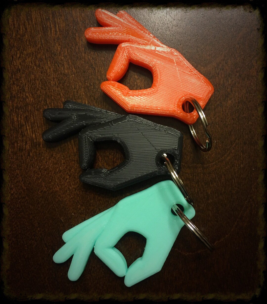 Finger Circle Game Key Chain - Etsy