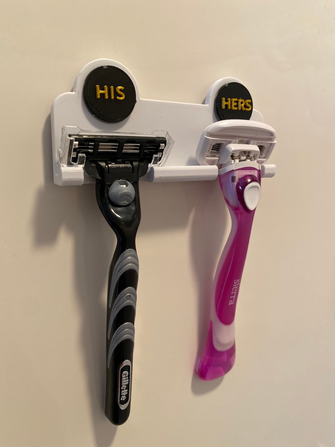 Double Razor Storage Holder - Etsy