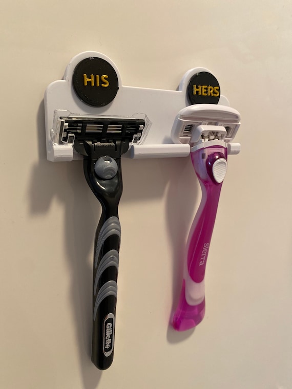 Double Razor Storage Holder - Etsy