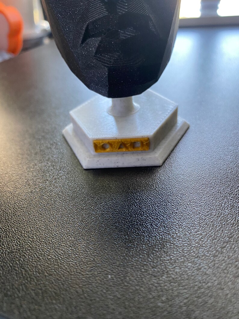 Geometric Mask Model Desk Decor | Etsy