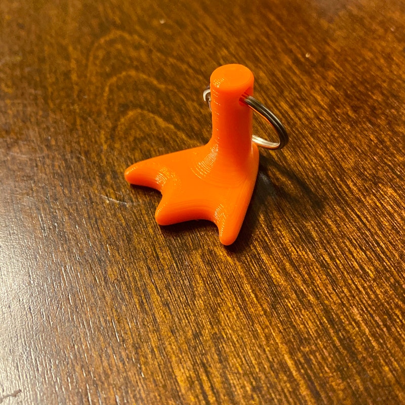 Rubber Foot Keychain - Etsy