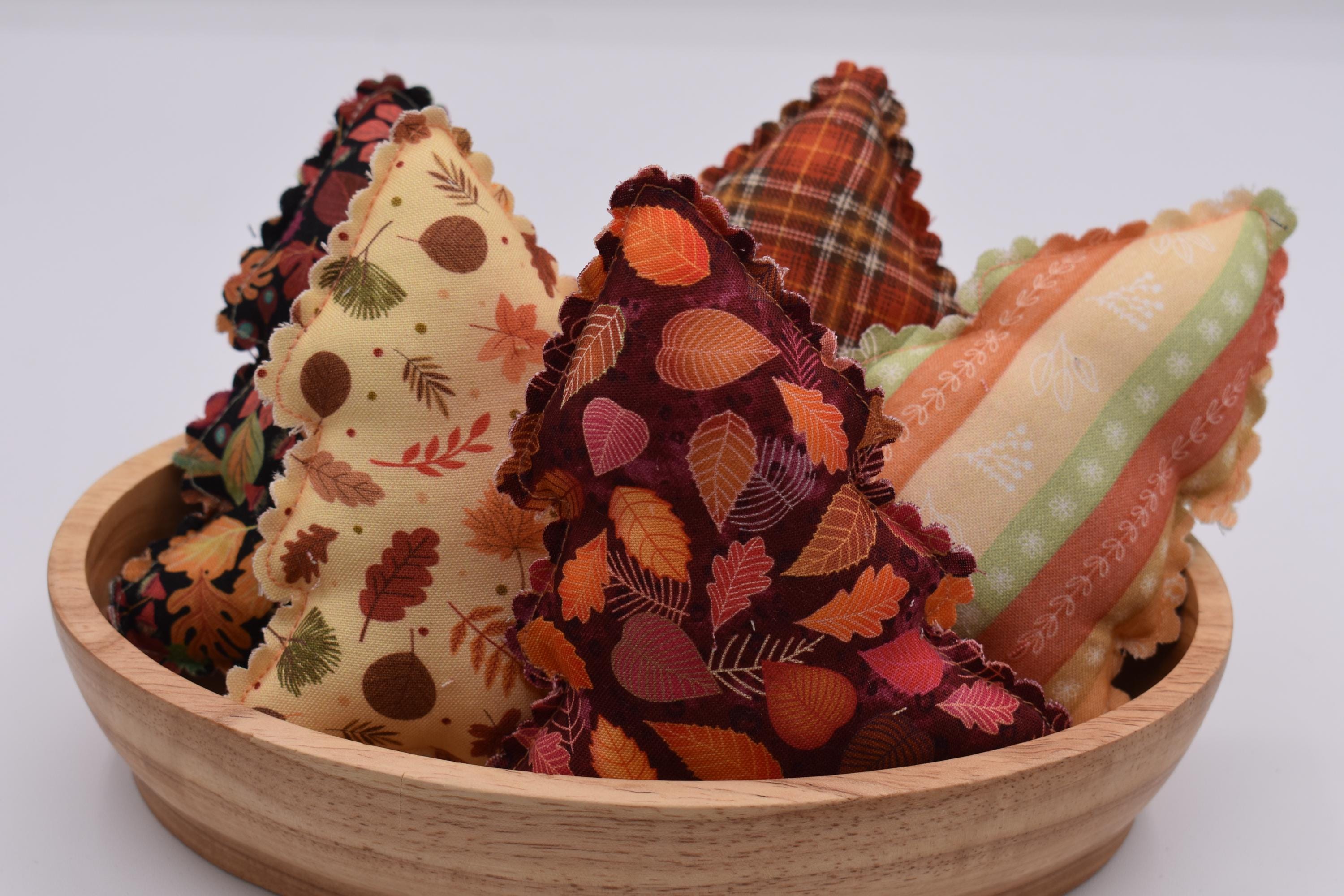 Autumn Fabric Tree Fabric Fall Tree Tiered Tray Decor Bowl Filler ...