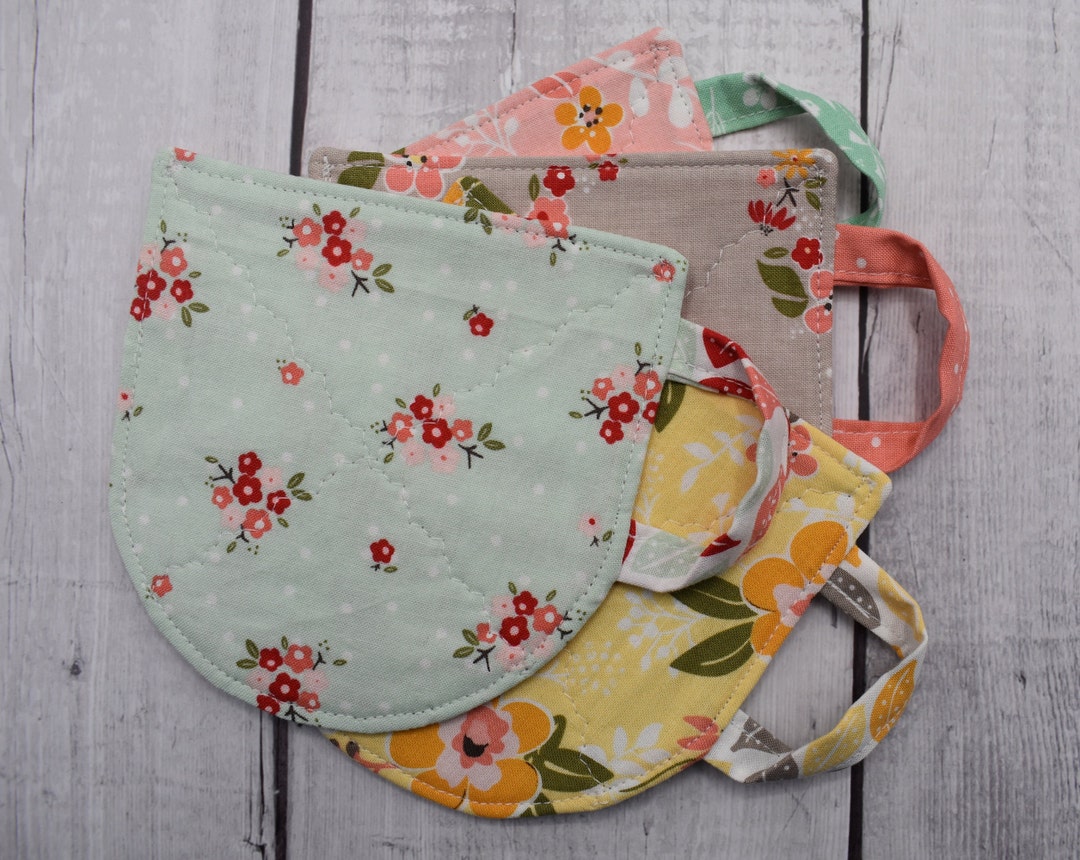 Mug Coaster Fabric Tea Cup Coaster - Etsy