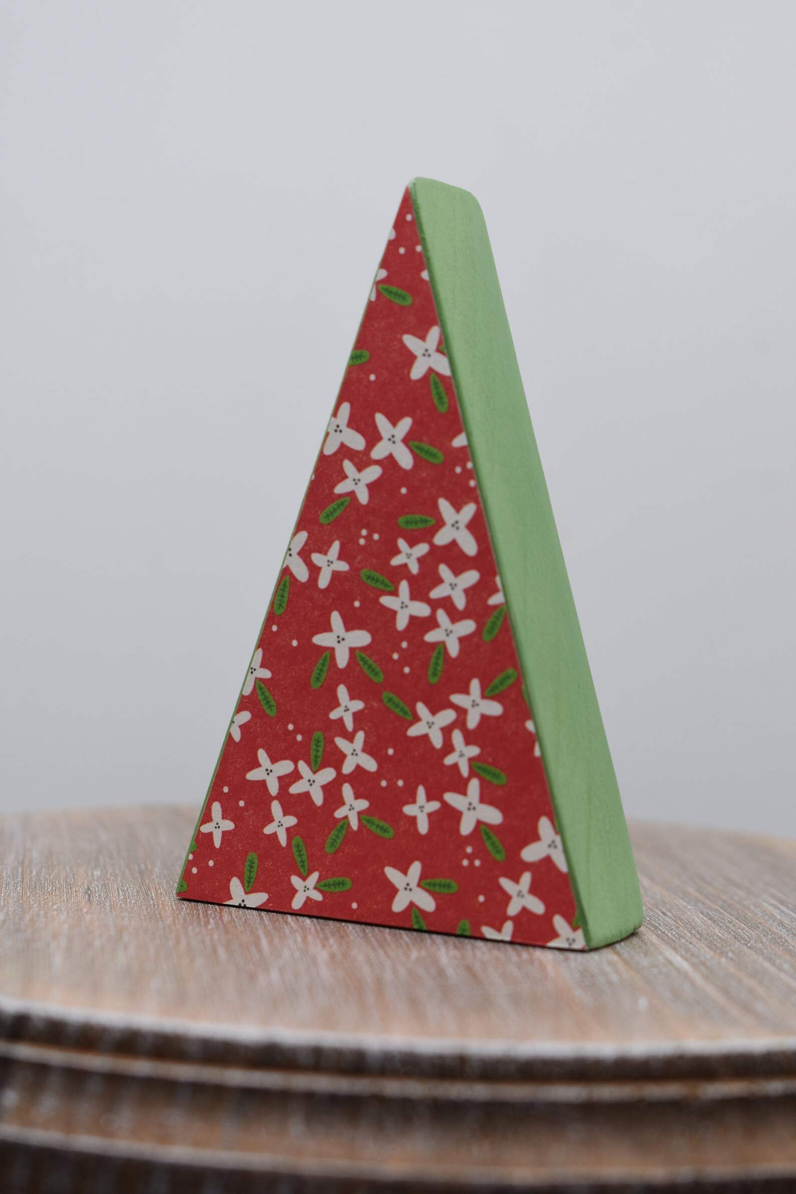 Mini Wood Tree Tiered Tray Decor Patterned Mini Wood Tree - Etsy