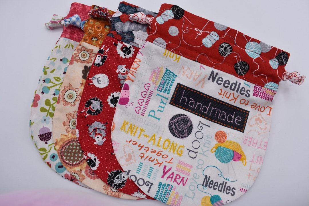 Stitches Small Drawstring Ditty Bag - Etsy