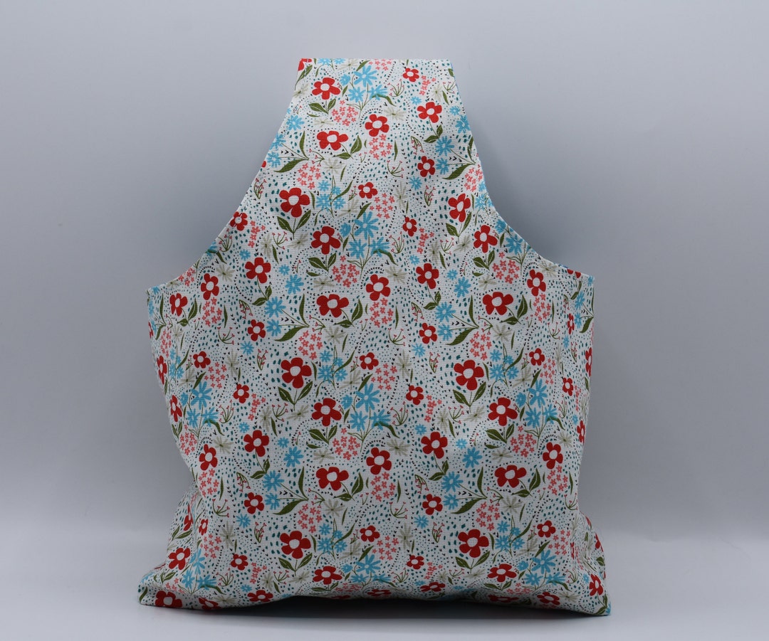 Reversible Small Project Bag Small Knitting Project Bag - Etsy