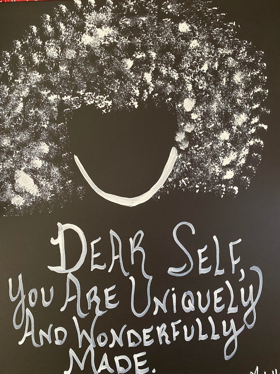 Dear Self, You Are Uniquely and Wonderfully Made. - Etsy