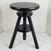 Vintage Black Swivel Printers Chair Stool Vanity Bench Adjustable Child ...
