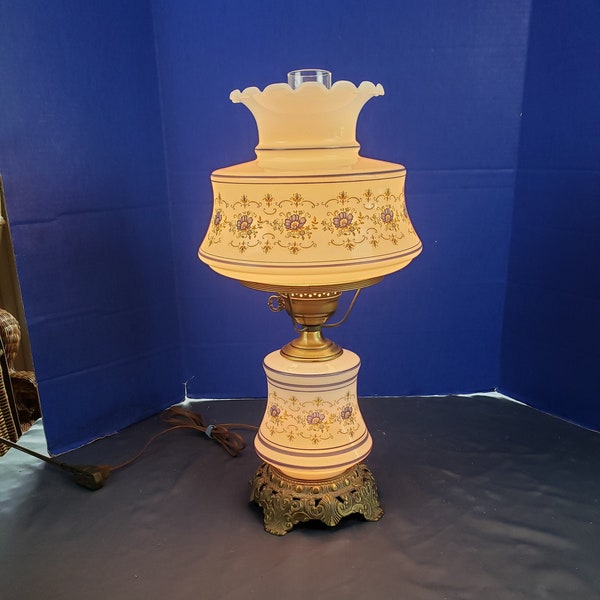 Floral Gone With the Wind Lamp - Etsy