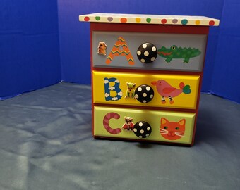 Abc Storage Box | Etsy