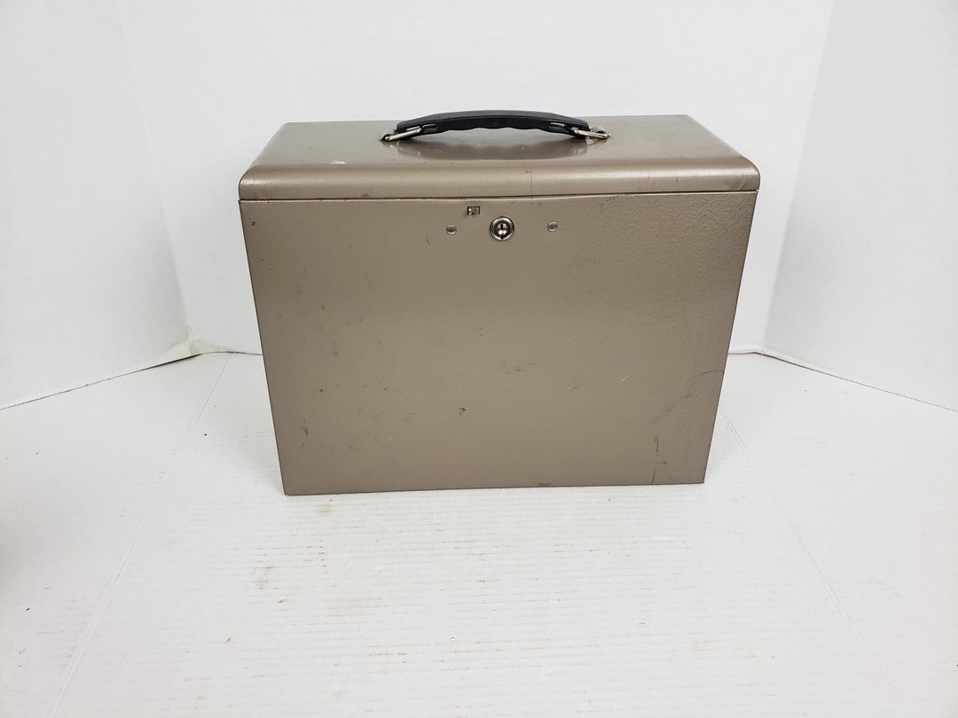 Vintage Rockaway Steel Lock Box W/two KEYS 10 X 13 X 6 - Etsy