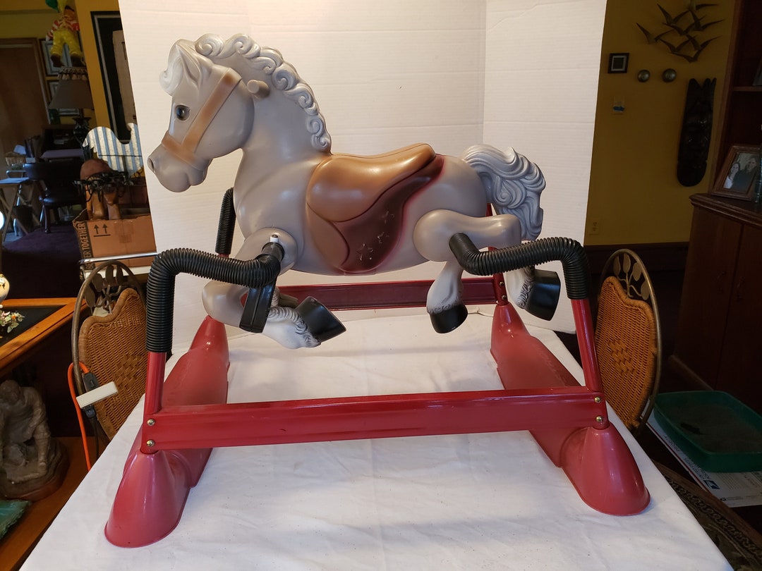Vintage Hedstrom Spring Bounce Rocking Horse Bouncy - Etsy