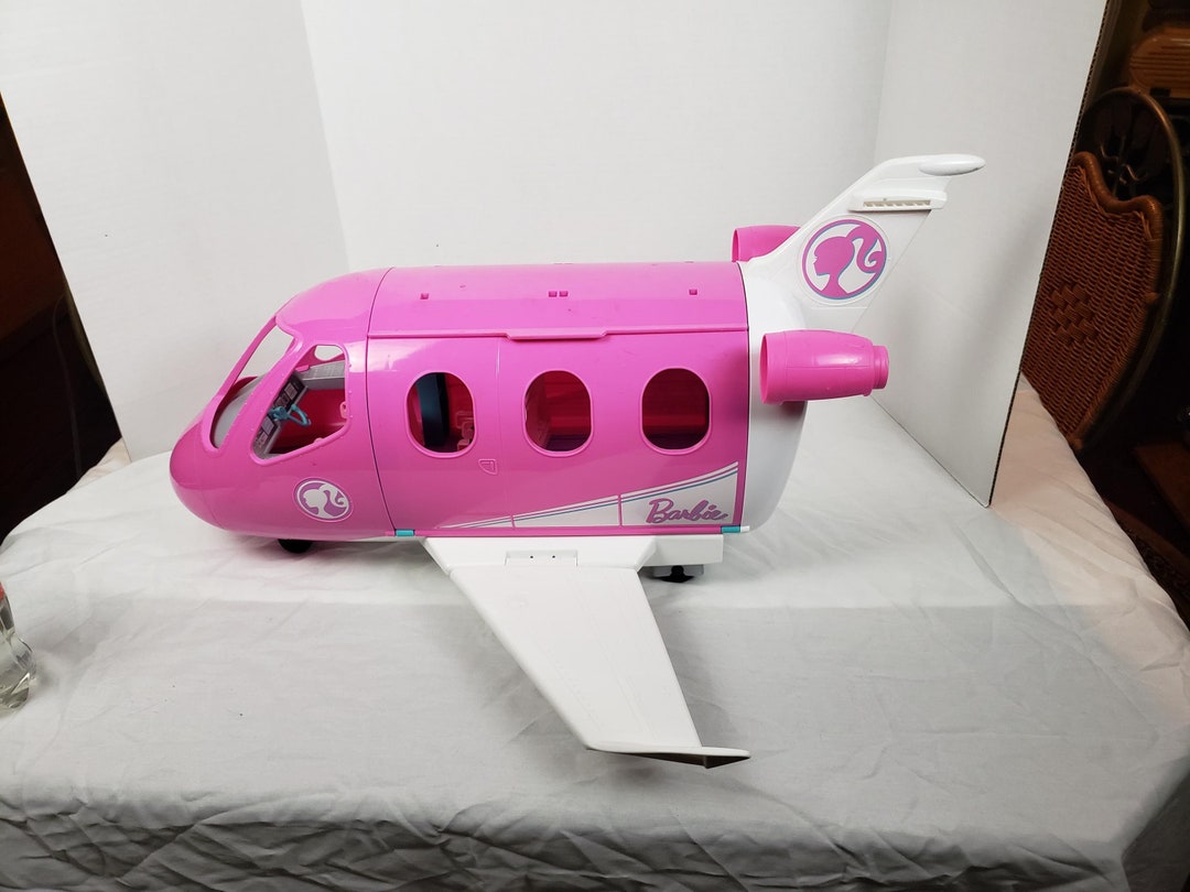 Mattel Barbie Pink Passport Glamour Vacation Jet Airplane NO ...