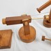 Five Handmade Wood Robotic Models Classroom Display Educational Tools ...