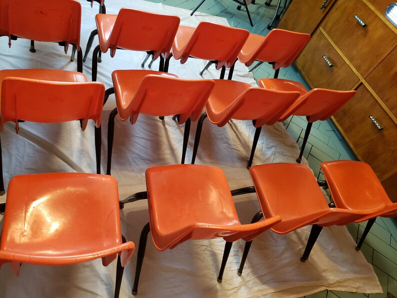 Vintage VIRCO Assorted Childs Hard Plastic Chairs Mid Century - Etsy