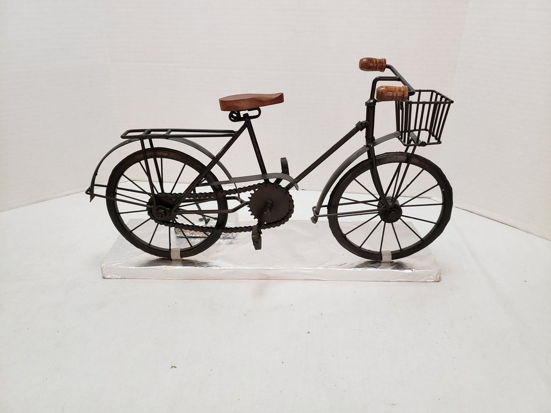 Vintage Scale Model Bicycle Mounted 18.75 X 10.5 X - Etsy