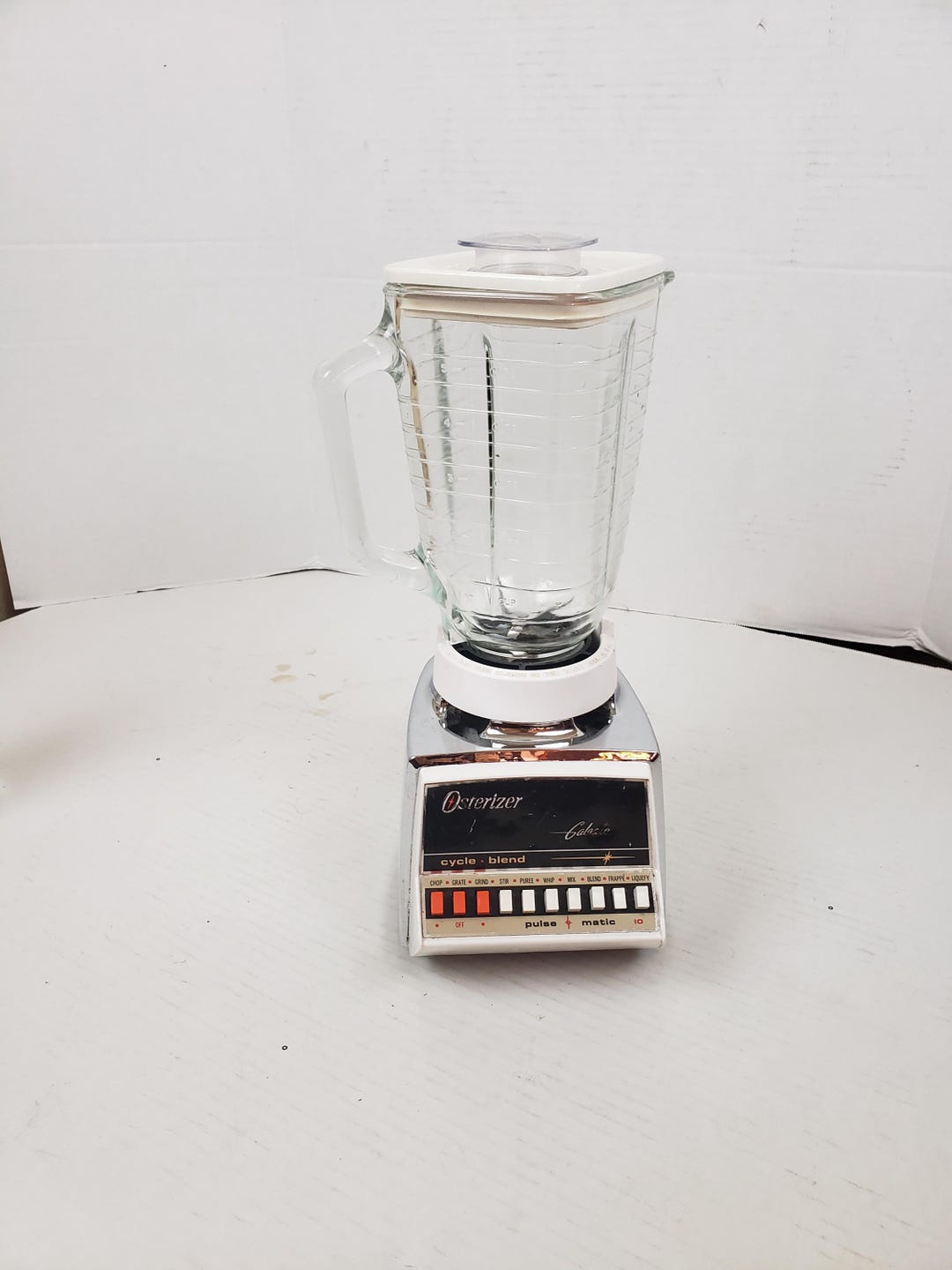 Vintage Osterizer Galaxie Dual Range 14 Speed Blender #847-38R - Etsy