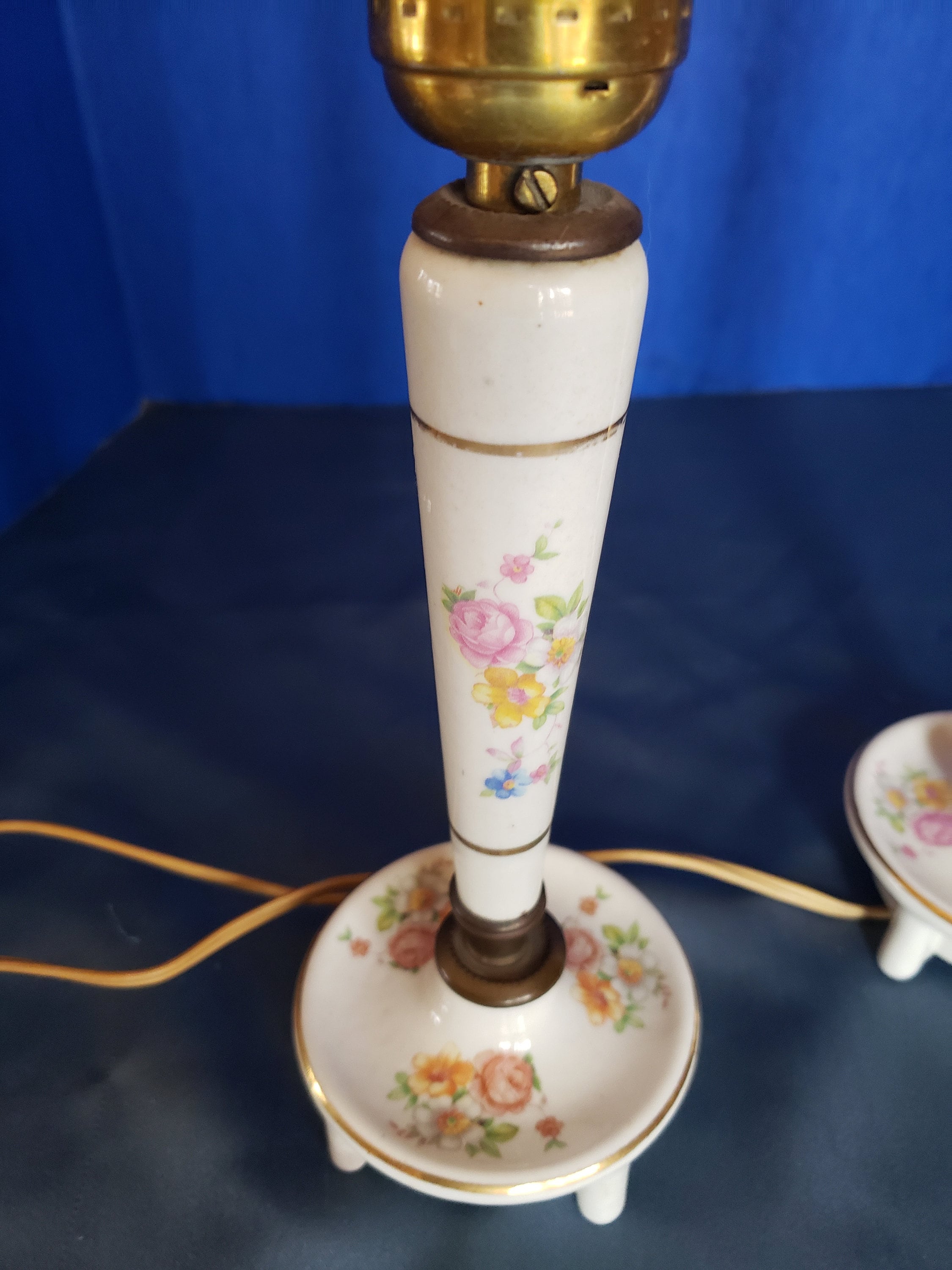 Pair of Antique Ceramic Christmas Electric Window Candles W/ | Etsy