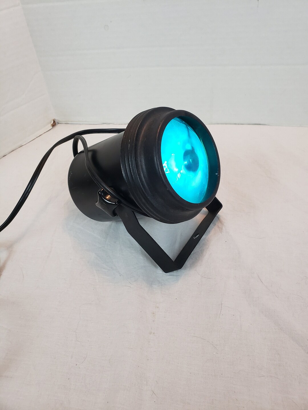 Vintage Mini Spot Light Desk Lamp Portable Spotlight Blue 6.5" X 7" - Etsy