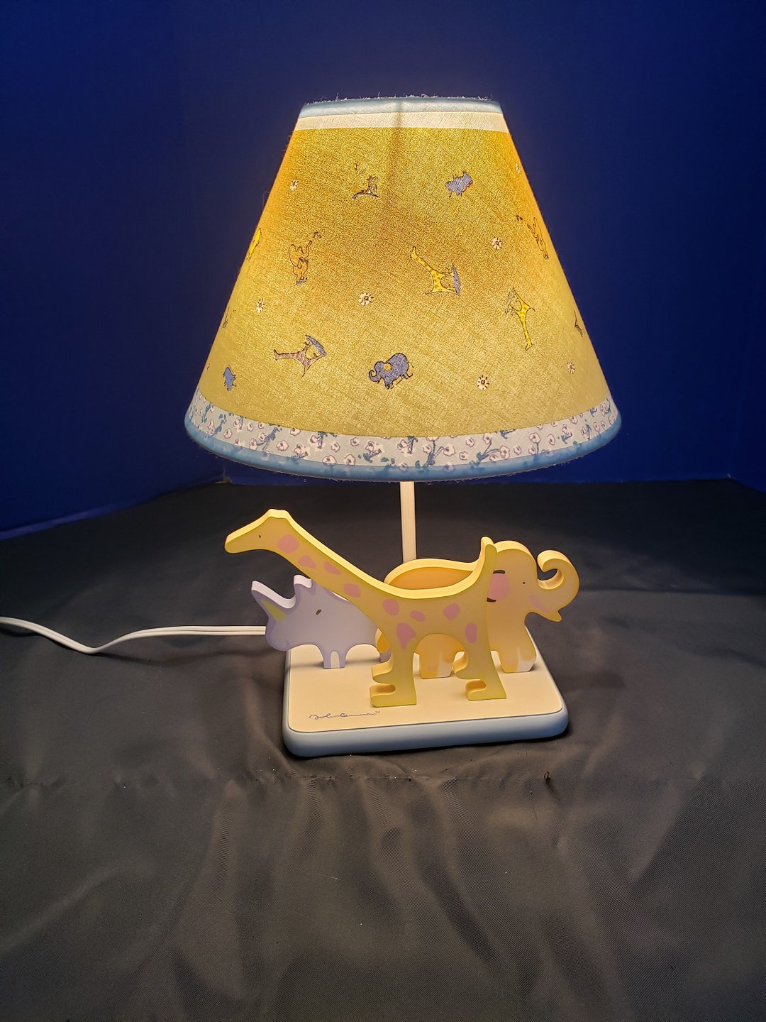 Kid's Zoo Animal Table Lamp Night Light Accent Lamp 15" - Etsy