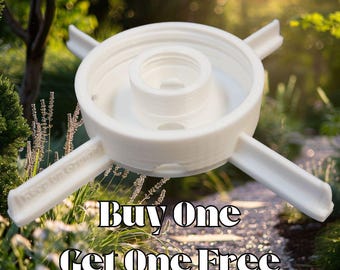 REFILLABLE Plastic Soda Pop Bottle Adapter for Self Watering Microgreen ...