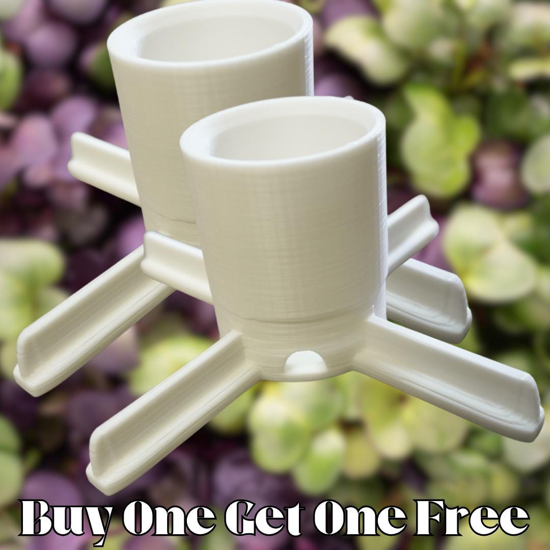 REFILLABLE Plastic Soda Pop Bottle Adapter for Self Watering Microgreen ...