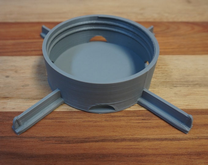 Wide Mouth Mason Jar Adapter for Self Watering Microgreen Grower - Etsy