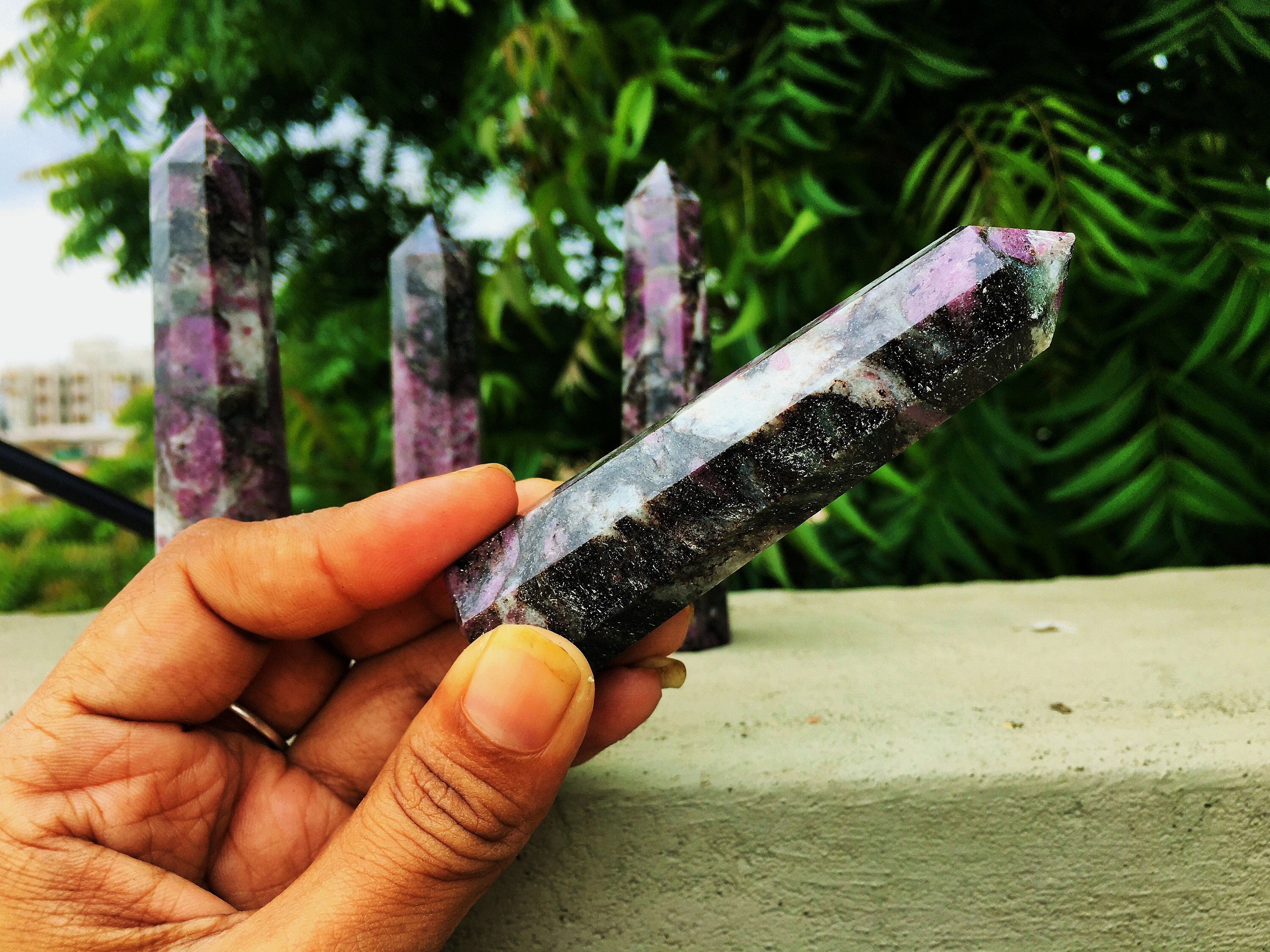 Attractive 115mm4.52inch Ruby in Matrix Natural - Etsy