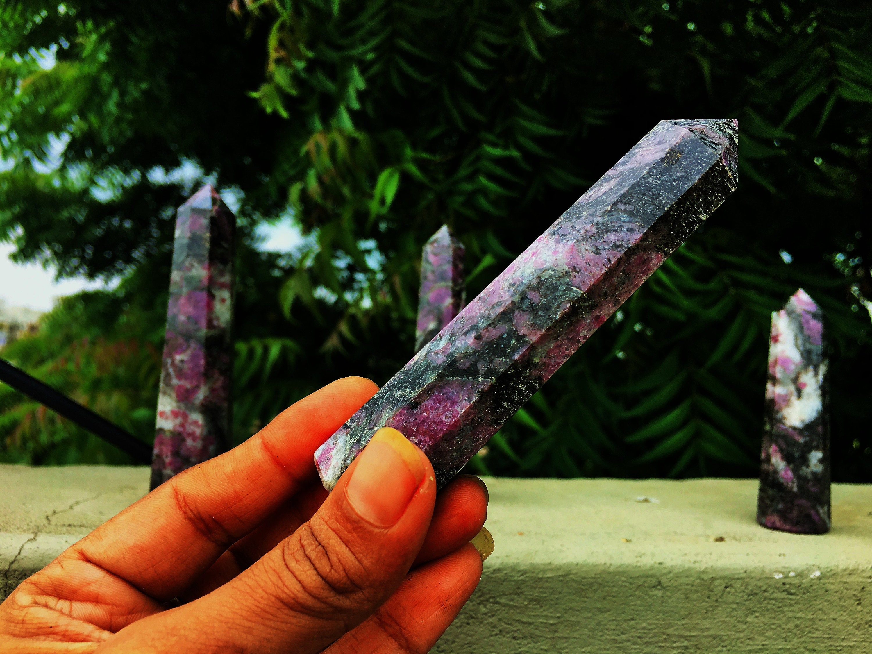 Attractive 115mm4.52inch Ruby in Matrix Natural - Etsy