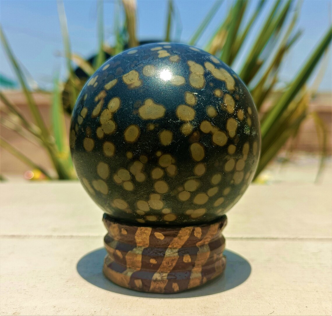 Stunning RARE & Large 70MM Oolitic Jasper Stone Metaphysical - Etsy