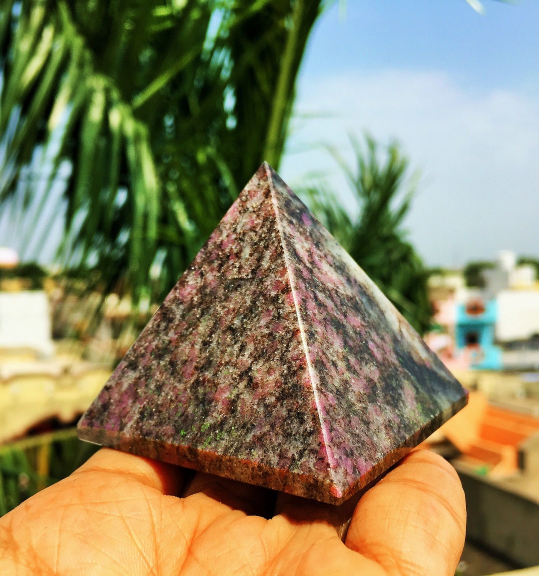 Attractive |70mm|~|2.75"inch| Ruby in Matrix Natural Stone Healing ...