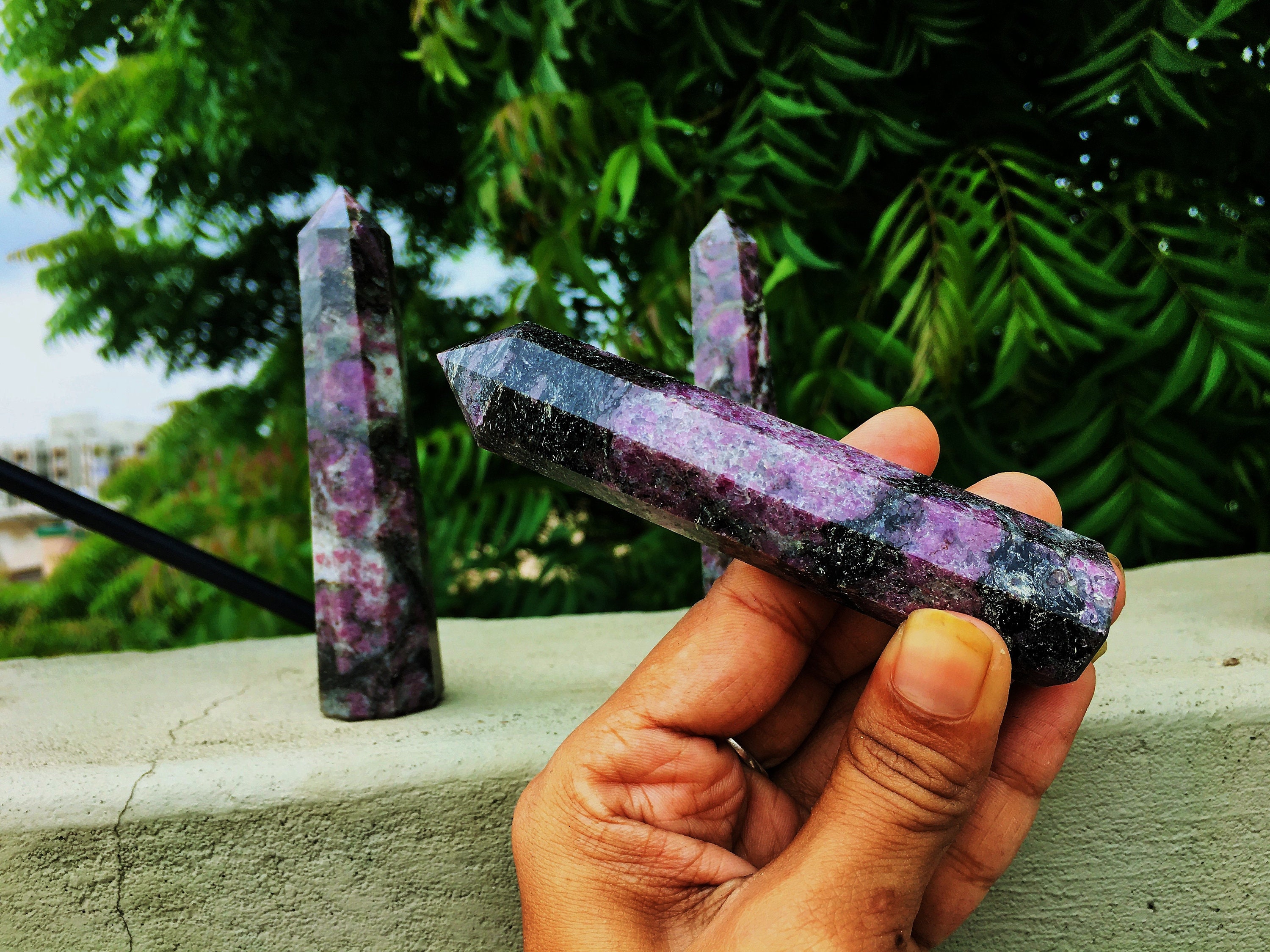 Attractive 115mm4.52inch Ruby in Matrix Natural - Etsy