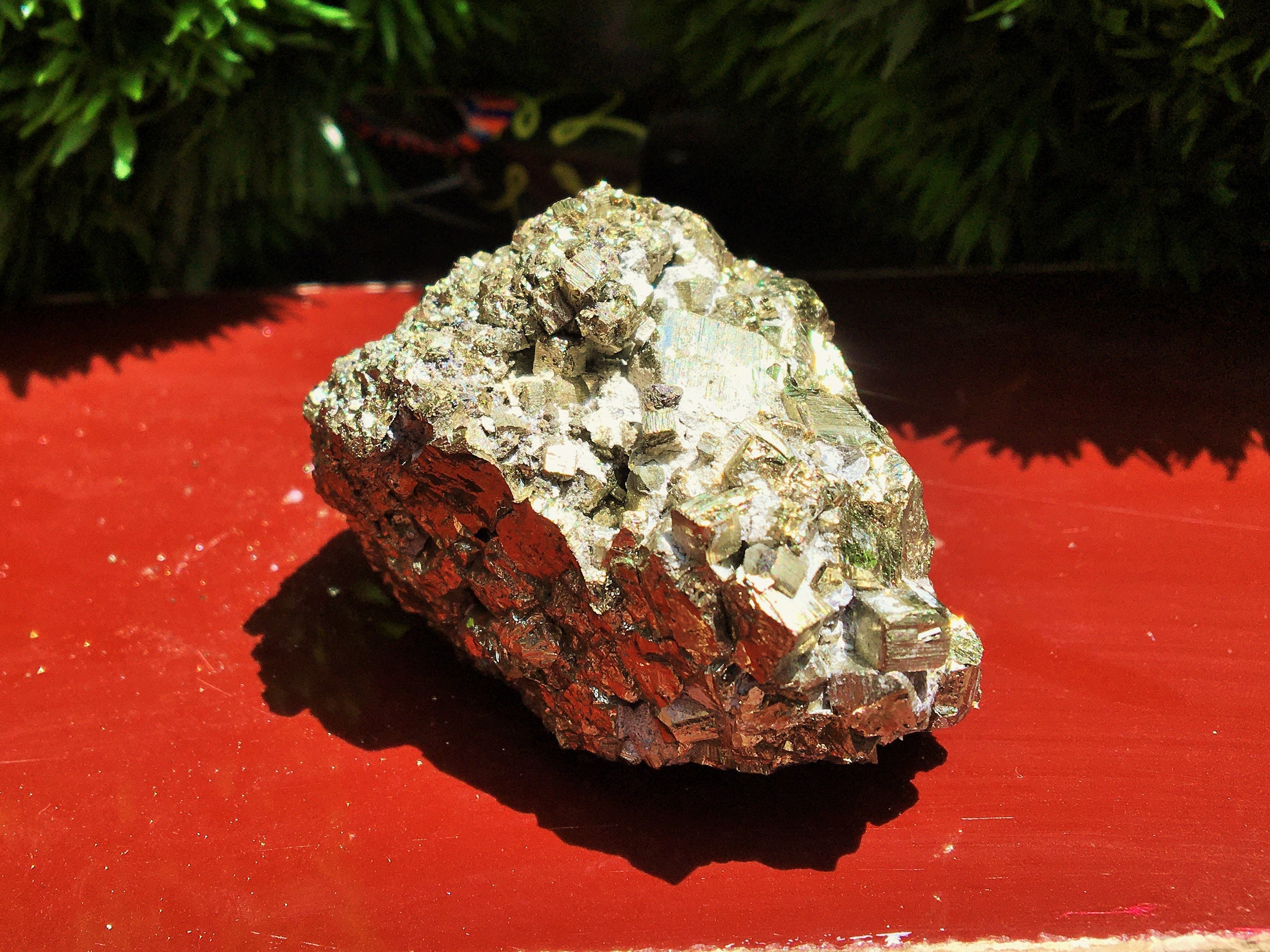 Amazing Large 50MM Pyrite Cluster Crystals Fool's | Etsy