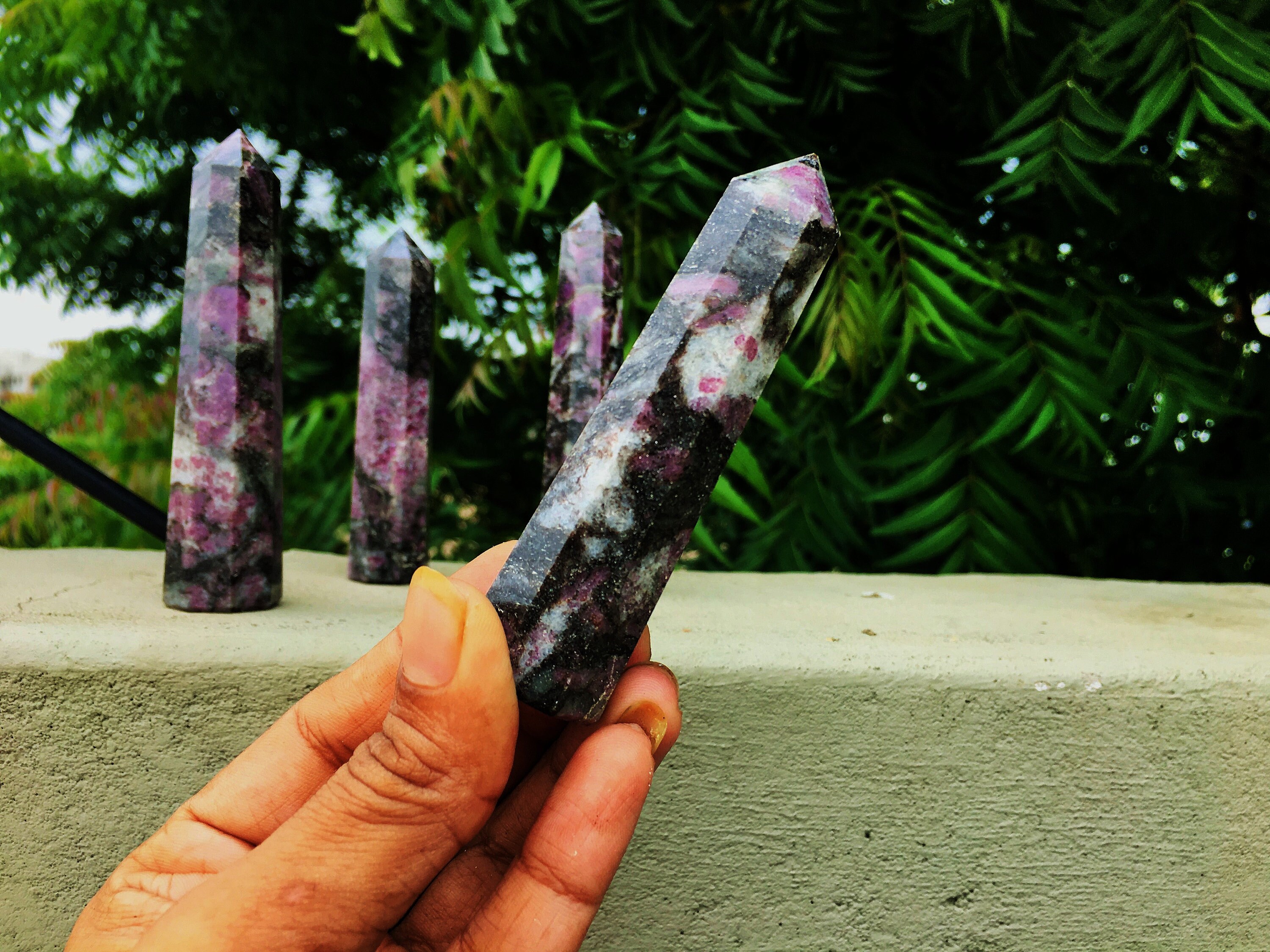 Attractive 115mm4.52inch Ruby in Matrix Natural - Etsy