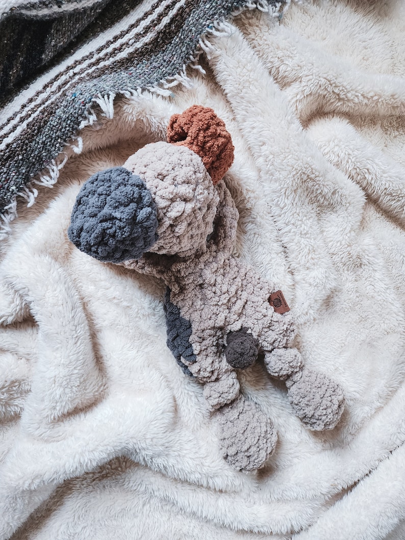 Mini Crochet Puppy Snuggler Puppy Lovey crochet Animal Toy Gift for ...