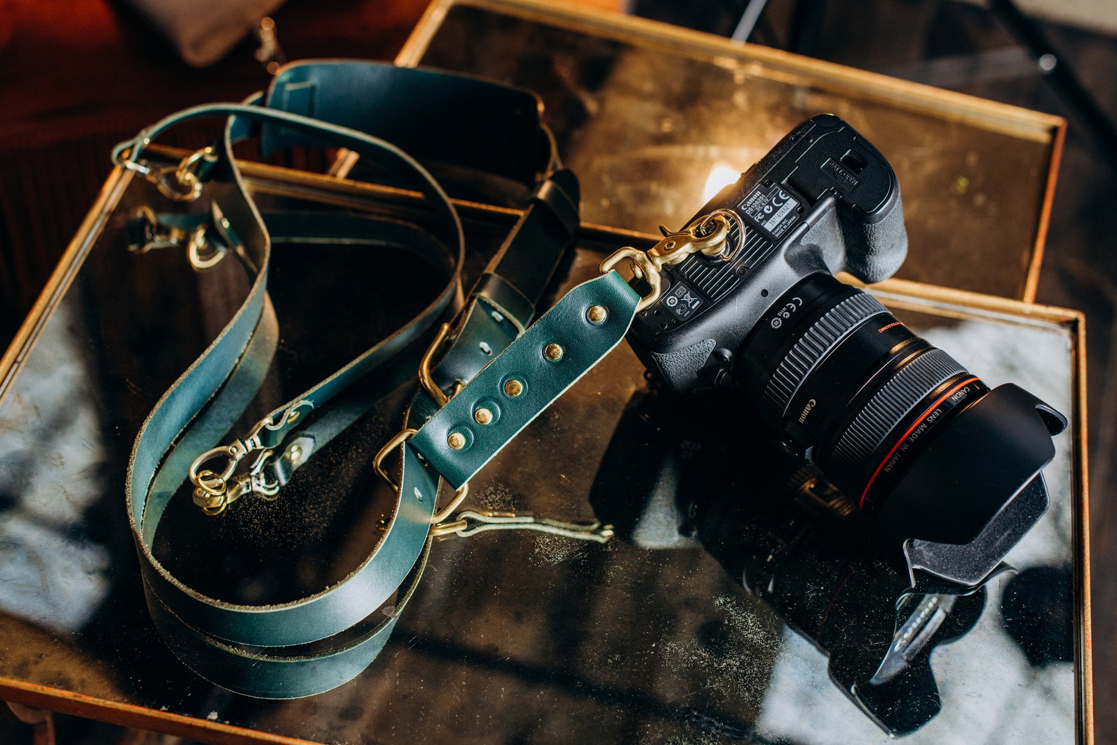 Gift for Photographer, Leather Camera's Belt, Leather Camera Strap ...