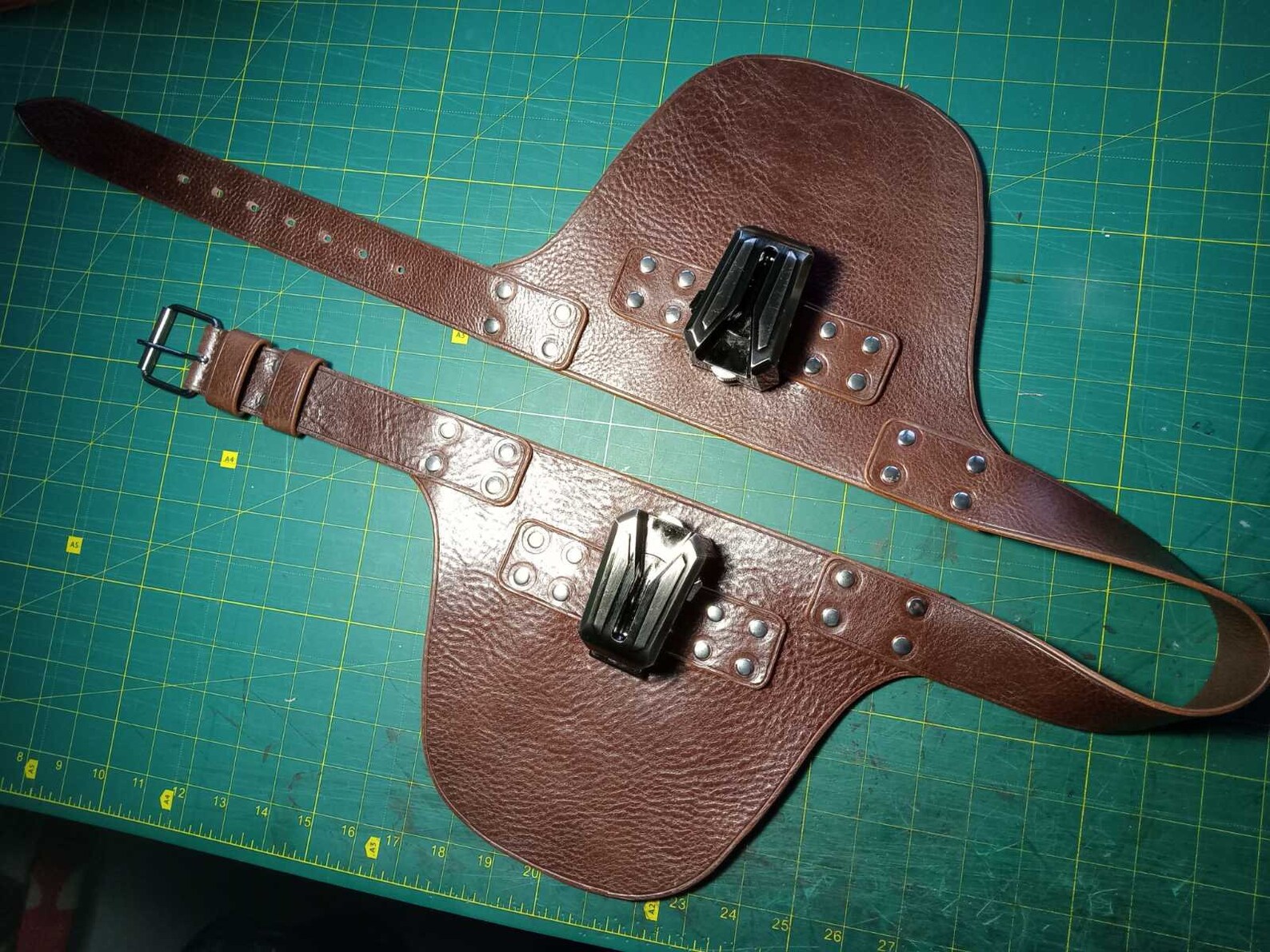 Handmade Leather Dual Camera Holster Belt, Photographer Gift - Etsy
