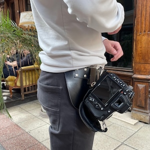 Camera Belt Clip Holster, DSLR Camera Waist Belt Buckle Button for DSLR ...