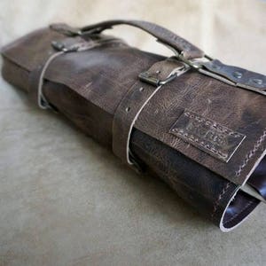 Bar Tool Roll. Barman Bag Stock. Handmade Leather Bartender Roll ...