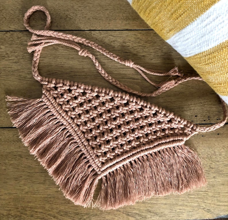 Macramé Dog Bandana With Fringe Macramé Dog Collar - Etsy