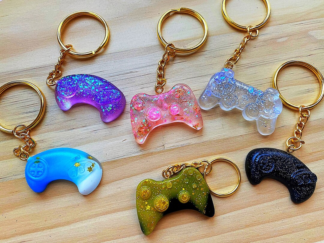 Video Game Controller Keychains - Etsy