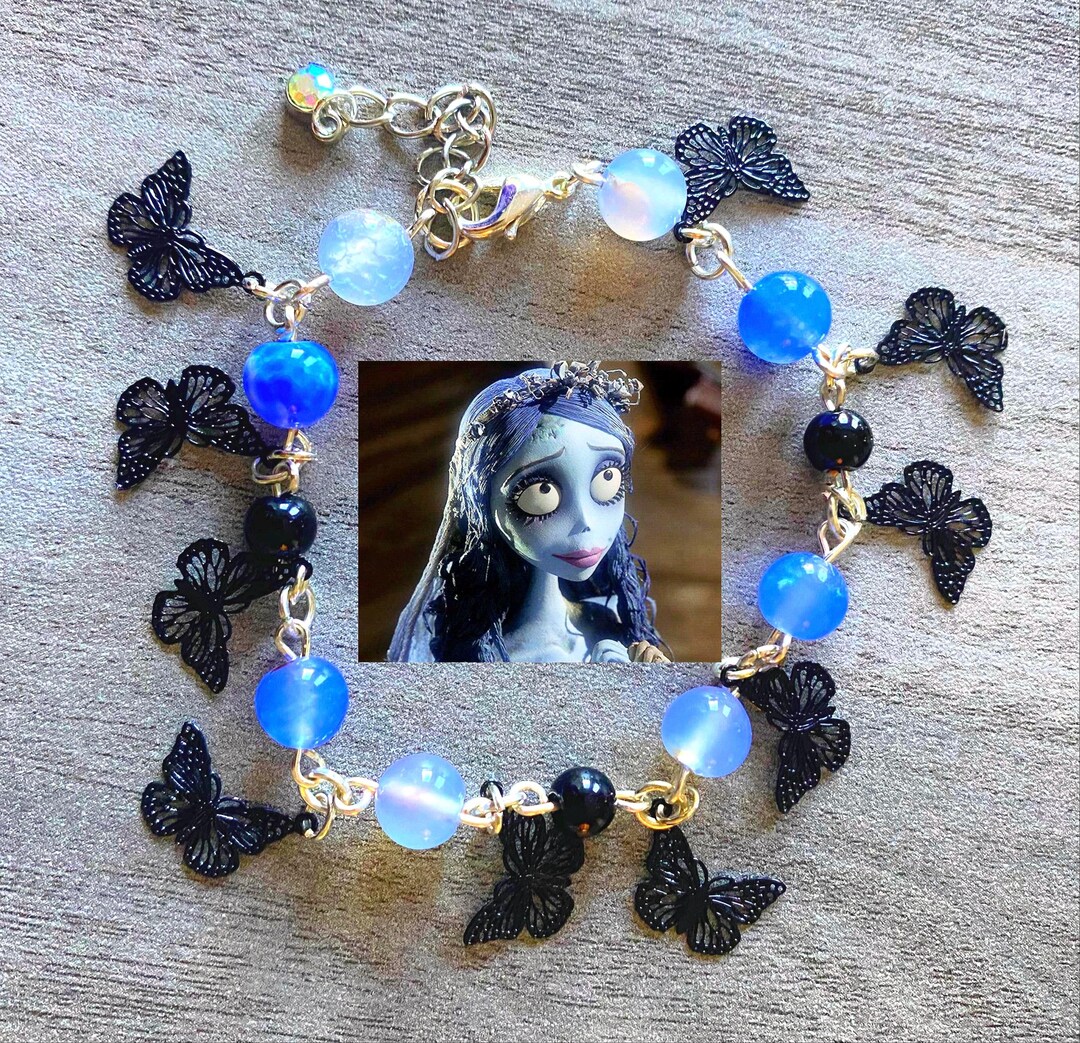 Corpse Bride Charm Bracelet - Etsy