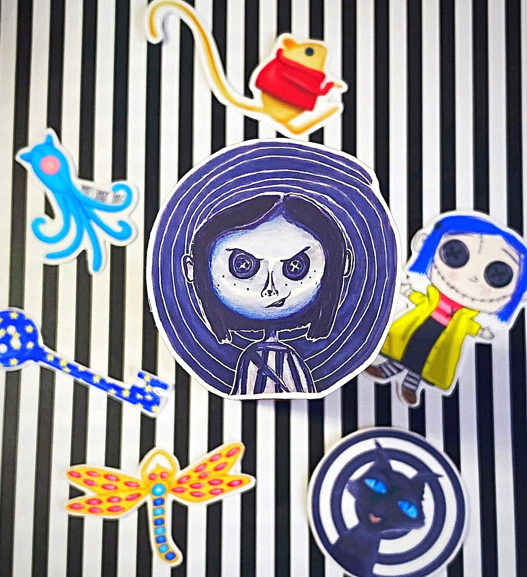 Coraline Sticker Pack - Etsy