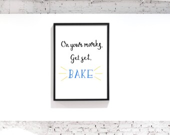 Great British Bake off Art - Etsy