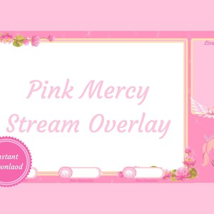Pink Mercystream Overlays - Etsy