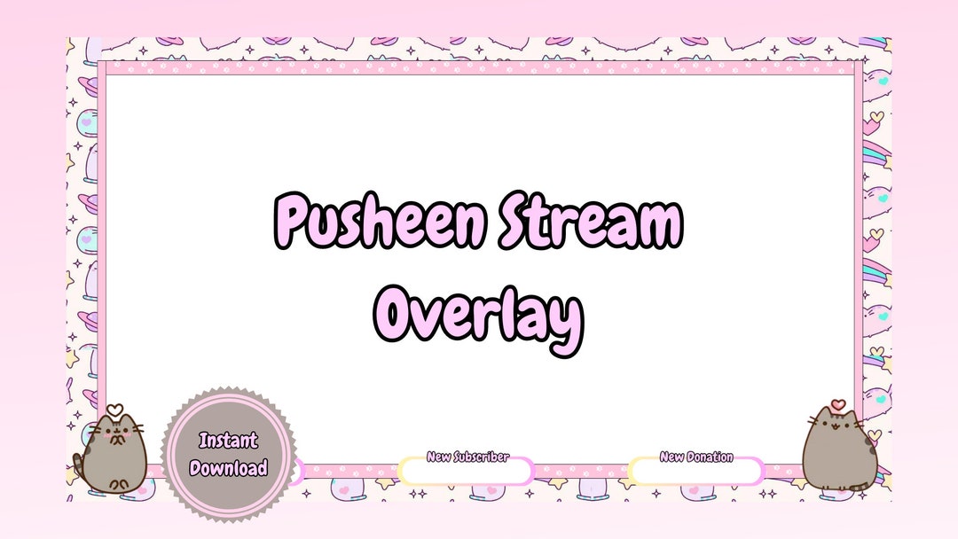 Cute Stream Overlay - Etsy