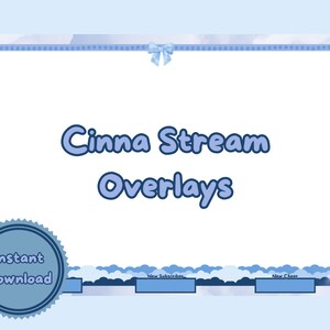 Cinna Stream Overlays - Etsy