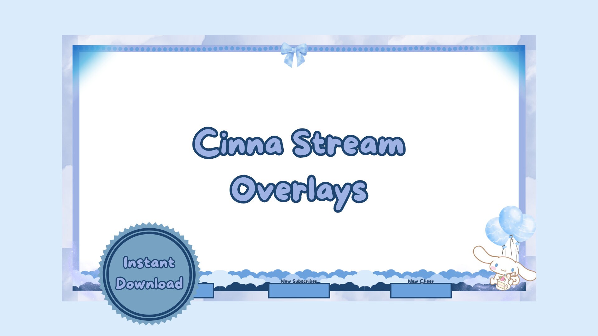 Cinna Stream Overlays - Etsy